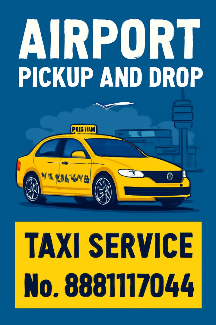 Airport Pickup & Drop Taxi in Vrindavan | 24x7 Cab Service